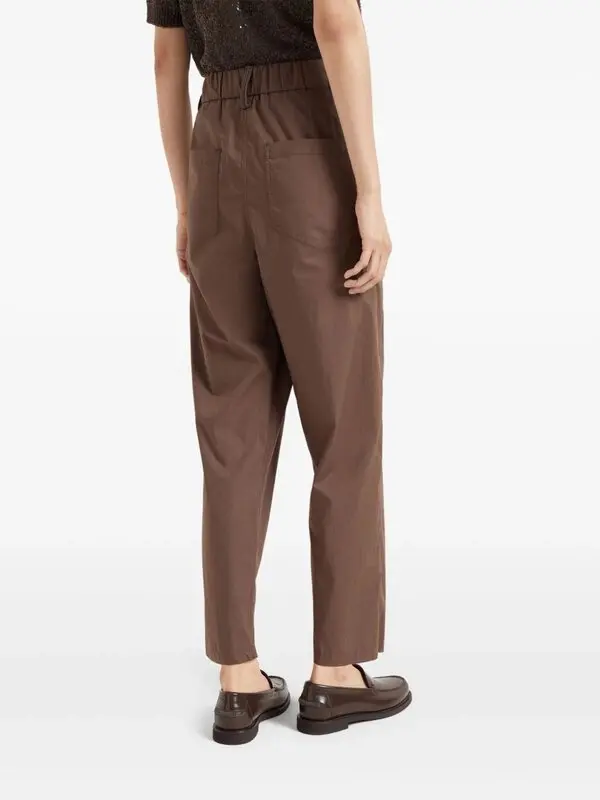Brunello Cucinelli Tailored Cotton Pants - Multicolor