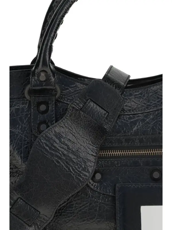 Balenciaga City First Shoulder Bag - Black
