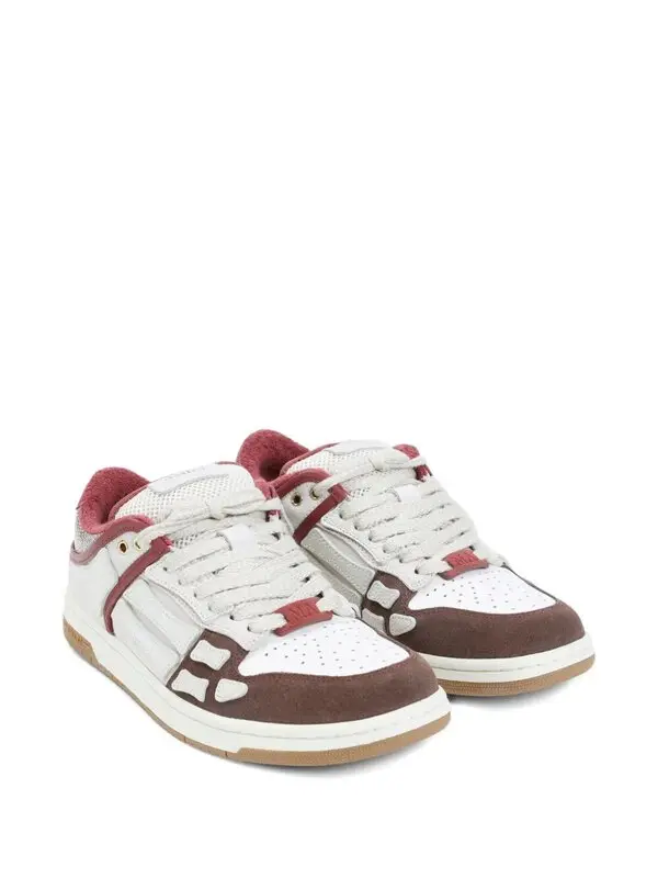 Amiri Xl Skeleton Low Top Sneakers - Brown