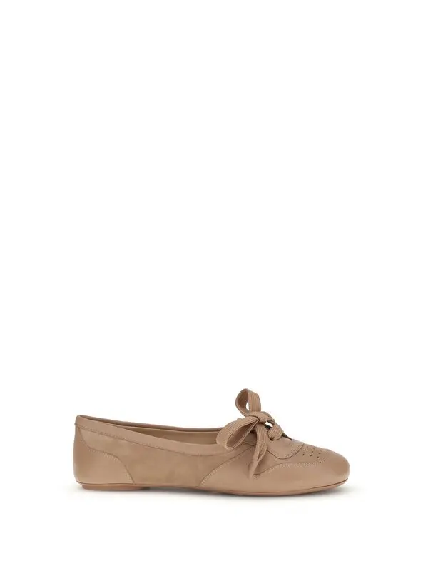 GIANVITO ROSSI Vault Ballerinas - Pink