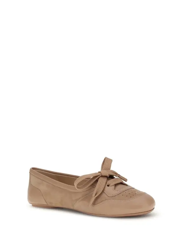 GIANVITO ROSSI Vault Ballerinas - Pink