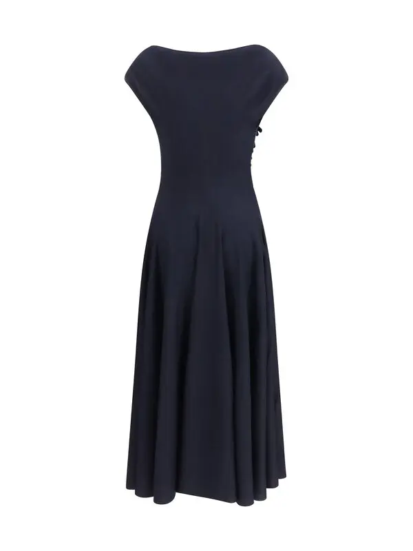 Alaïa Wool Shaping Midi Dress