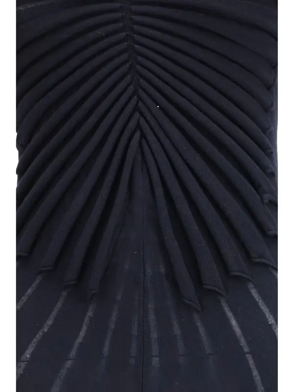 Alaïa Wool Shaping Midi Dress