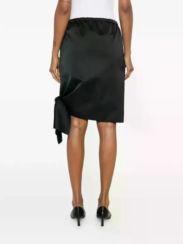 N°21 Knot Detail Mini Skirt