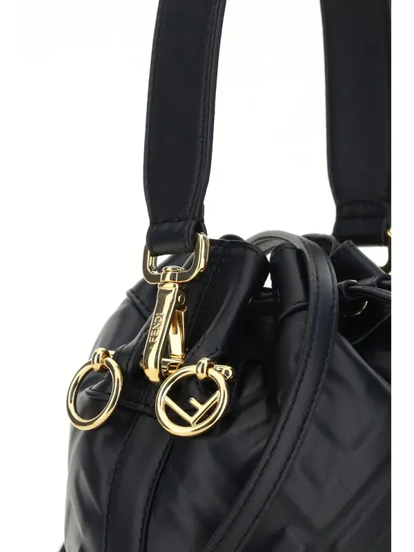 Fendi Mon Tresor Bucket Bag - Black