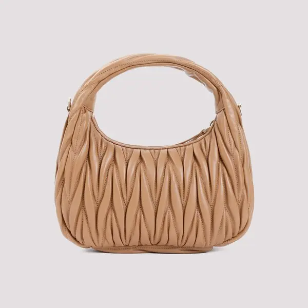 Miu Miu Small Wander Matelassé Hobo Bag