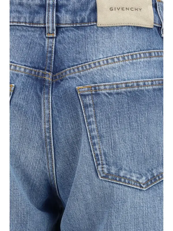 Givenchy Dégradé Turn-up Wide-leg Jeans