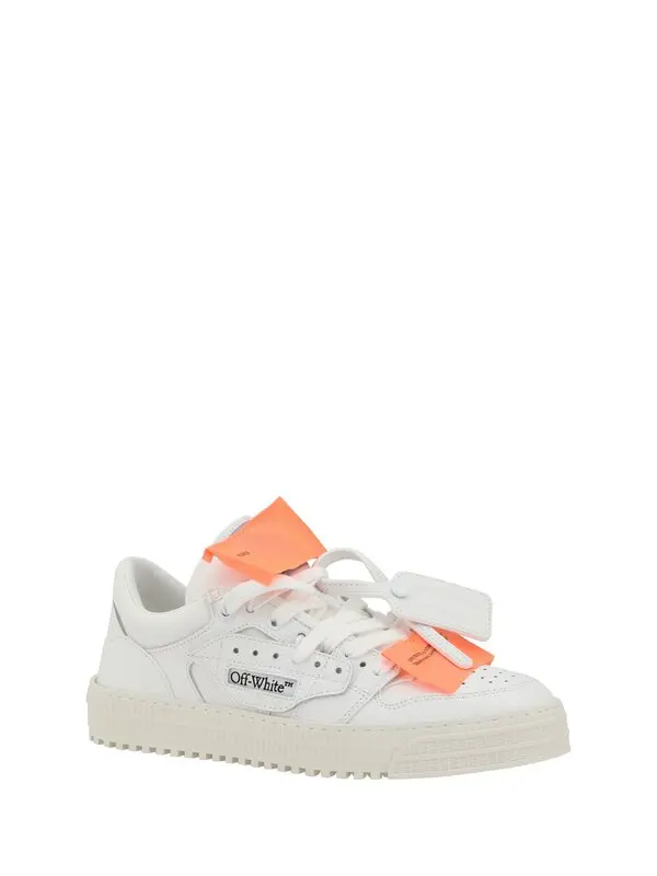 Off-White Low Top 3.0 Off Court" Leather Sneakers