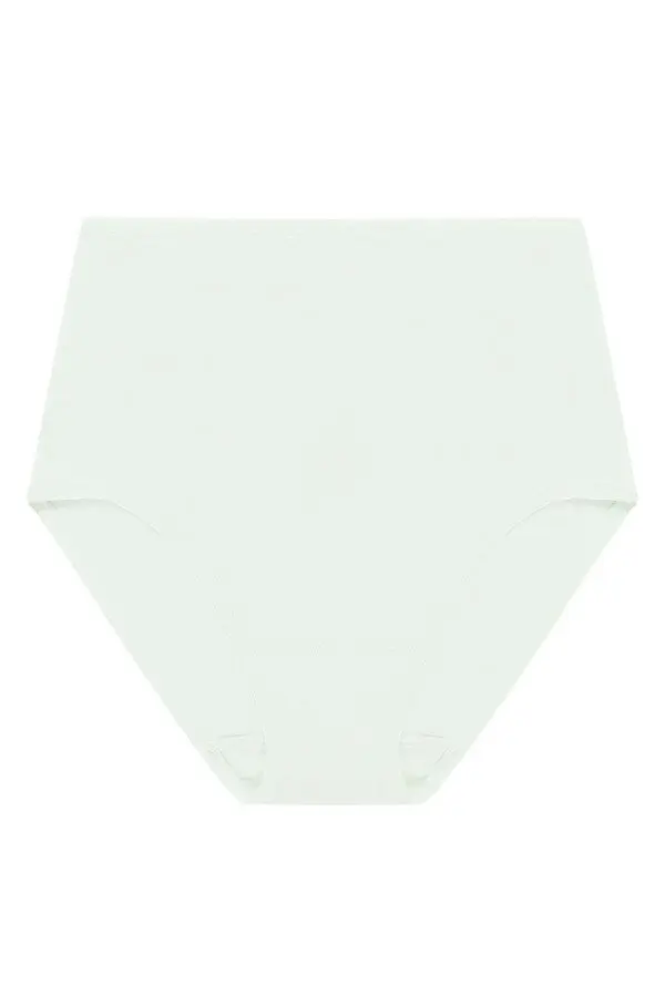 Natori Bliss Bare Cotton High Waist Brief - Red