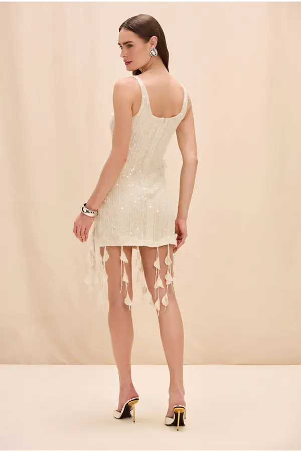 PatBO Iara Crochet Mini Dress