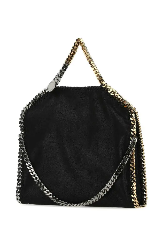 Stella McCartney Shaggy Deer Falabella Fold Over Handbag