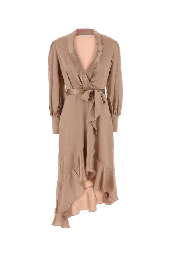 Zimmermann Silk Wrap Dress