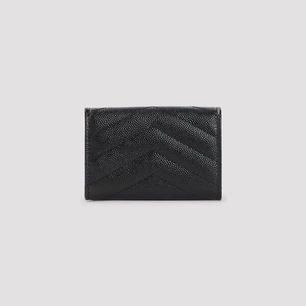 Saint Laurent Compact Card Holder - Black