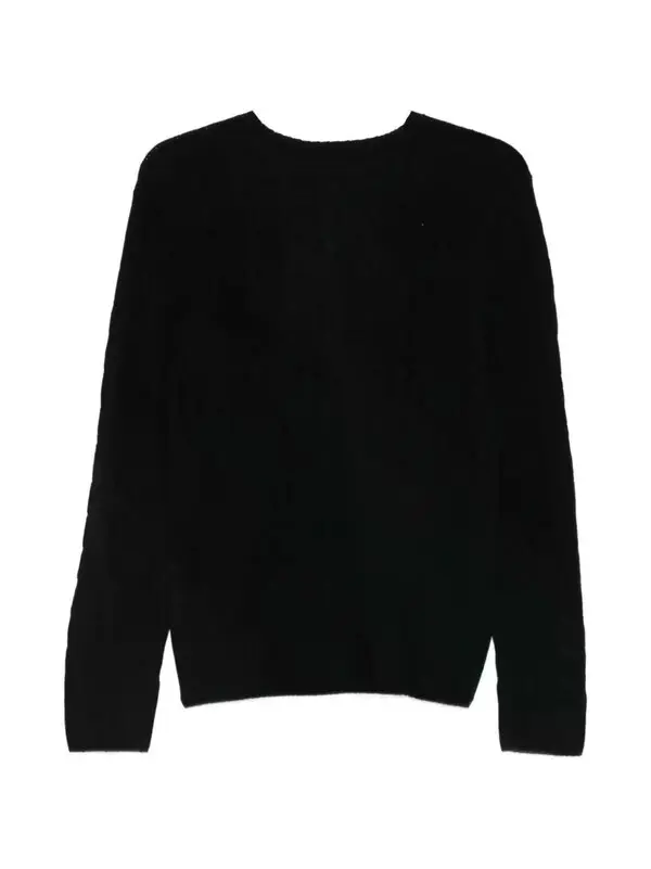 Polo Ralph Lauren Cable Knit Crew Neck Sweater - Black