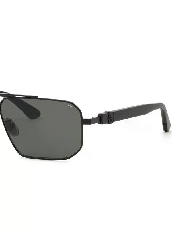 Philipp Plein Double-bridge Pilot-frame Sunglasses