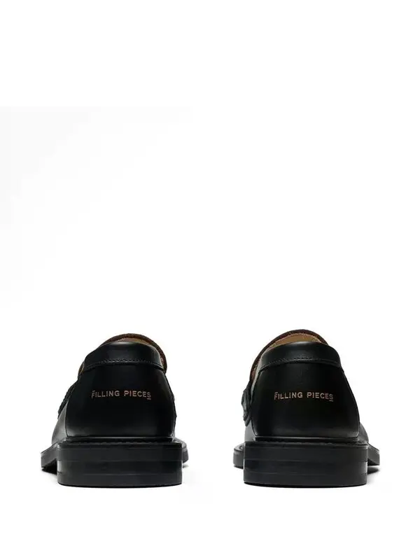 Filling Pieces Panelled Buckled Loafers