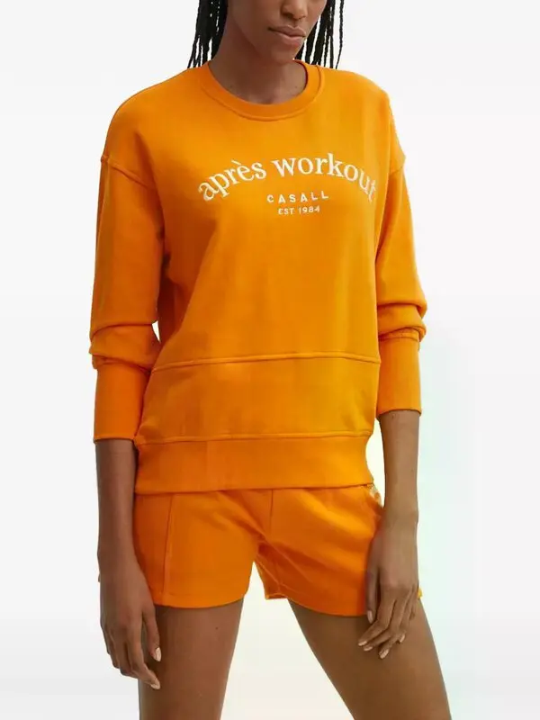 CASALL Terry Spring Crew-neck Sweatshirt