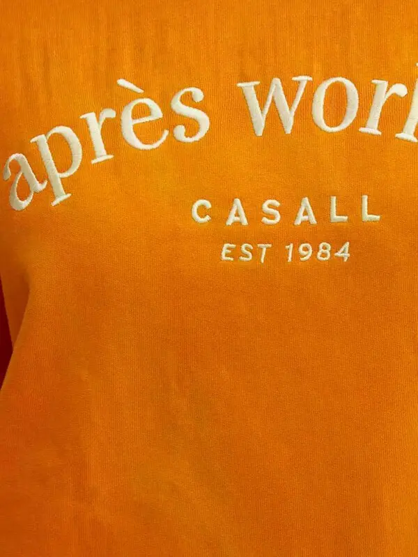 CASALL Terry Spring Crew-neck Sweatshirt