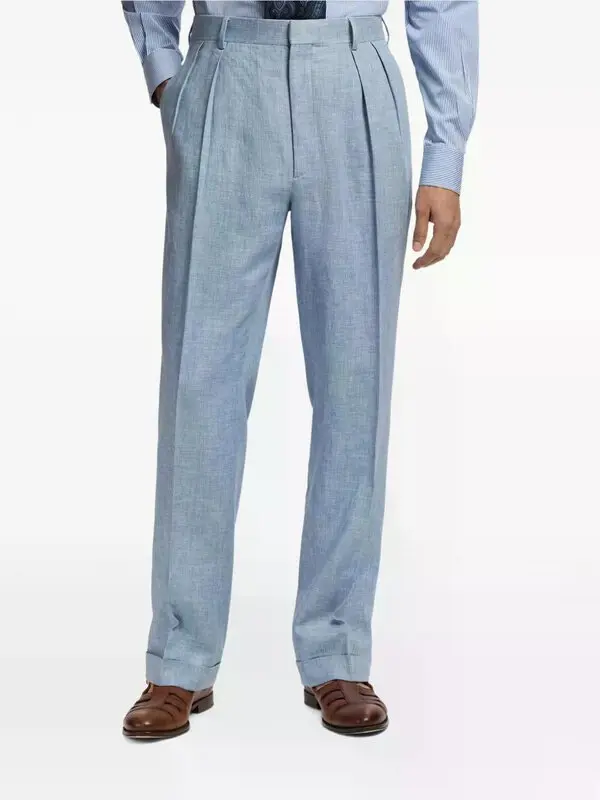 Ralph Lauren Purple Label Double-pleated Trousers