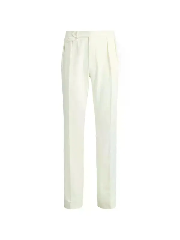 Ralph Lauren Purple Label Gregory Double-pleated Tailored Trousers