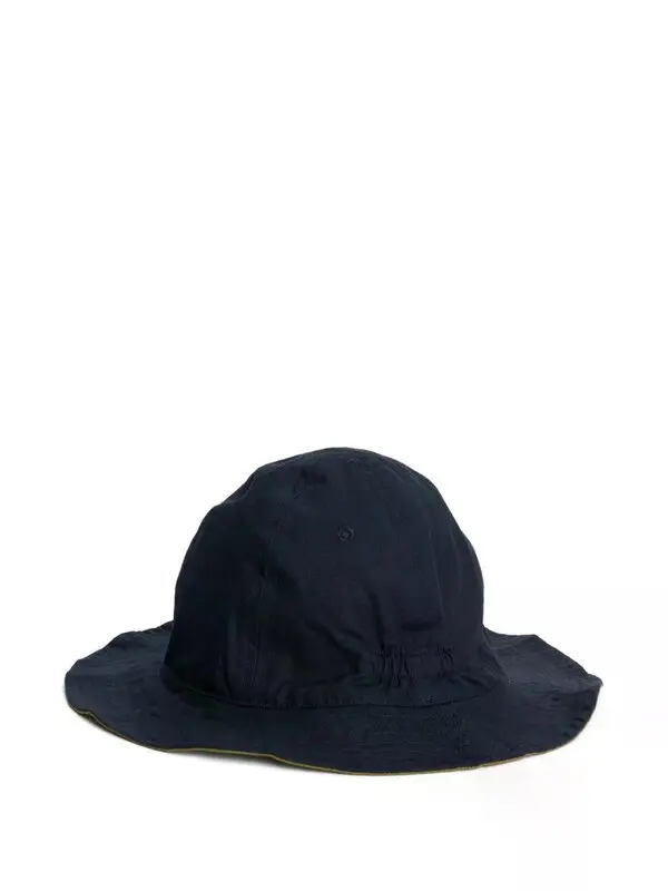 MARGARET HOWELL Mhl. Coarse-yarn Bucket Hat - Blue