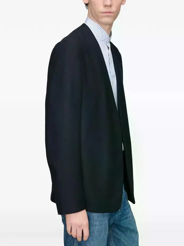 MAISON MARGIELA Collarless V-neck Jacket