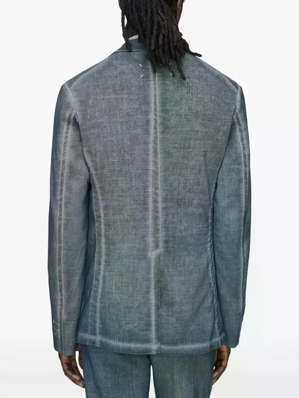 MAISON MARGIELA Double-dyed Single-breasted Blazer