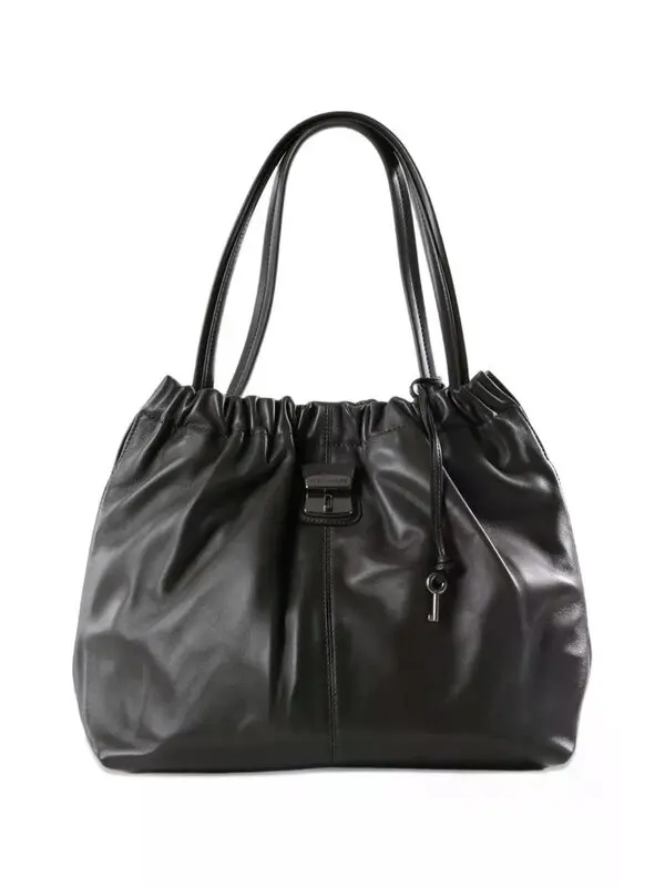 Marc Jacobs The Cristina Ruched Tote Bag - Black