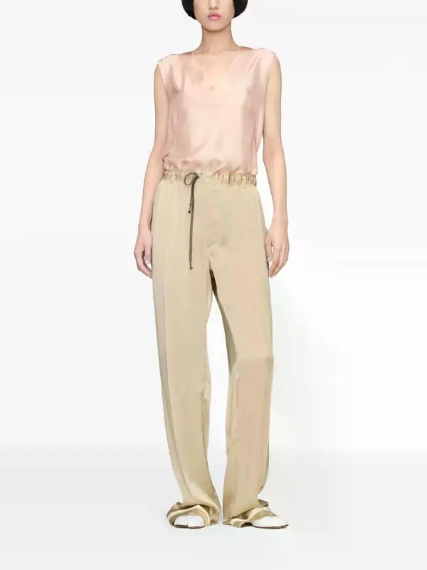 MAISON MARGIELA V-neck Sleeveless Top