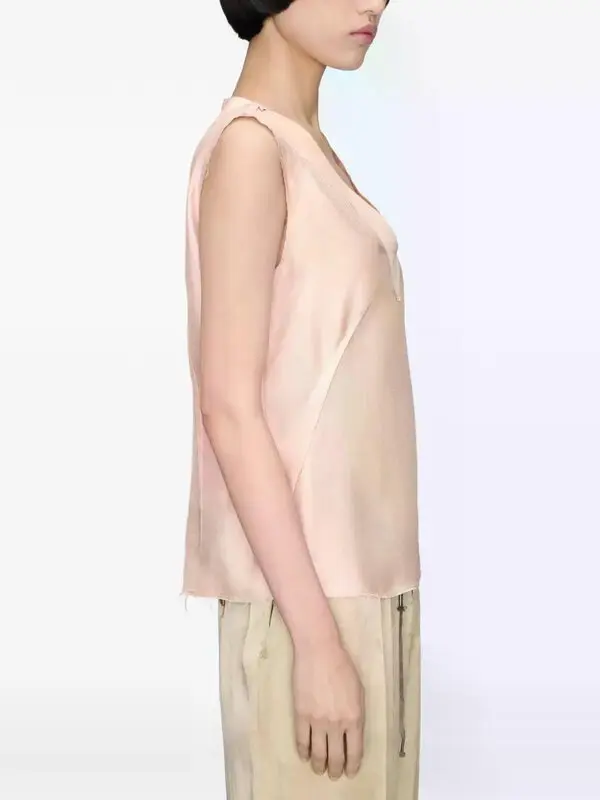 MAISON MARGIELA V-neck Sleeveless Top