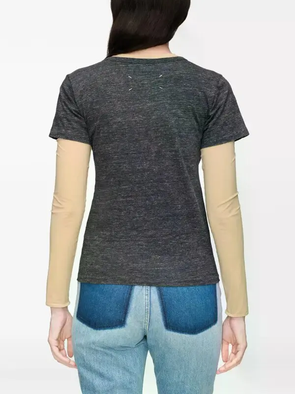 MAISON MARGIELA Bird Motif T-shirt - Grey
