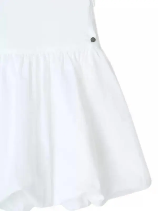 Armani Exchange Gathered Bubble-hem Mini Skirt