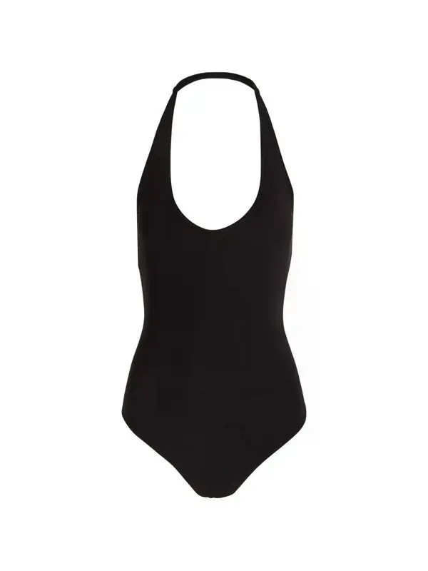LIDO Ventitre Halterneck Swimsuit - Black