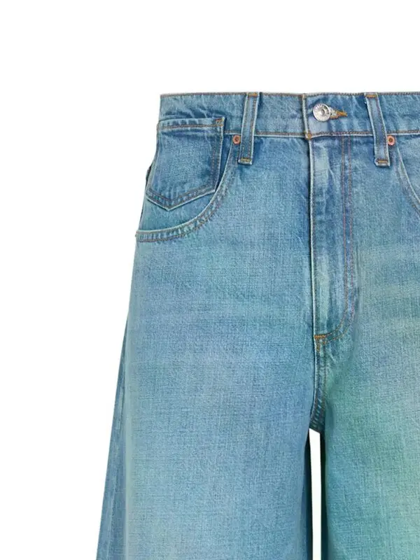 Paige Cameron Wide-leg Denim Jeans