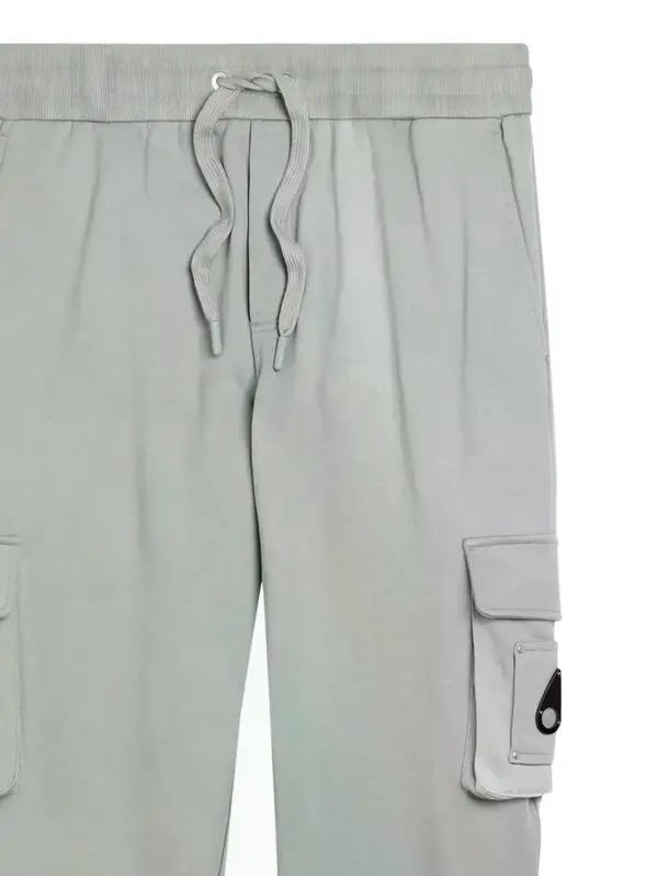 Moose Knuckles Hartsfield Logo-plaque Track Pants - Grey