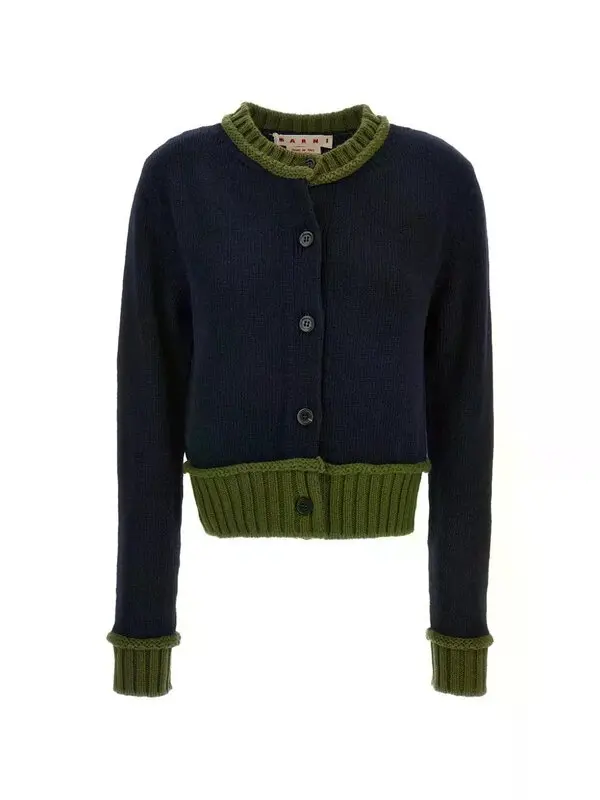 Marni Ribbed-trim Cardigan