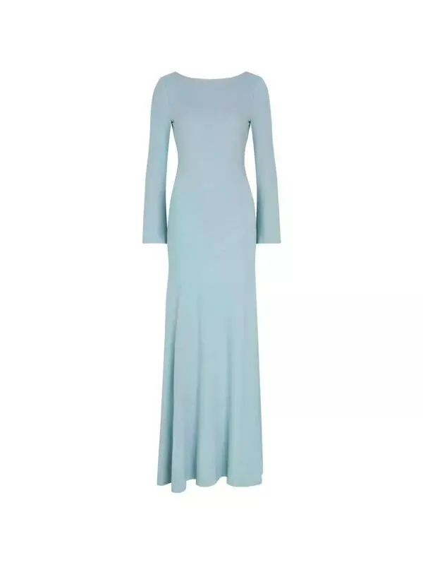 REFORMATION Florence Long-sleeve Maxi Dress - Blue