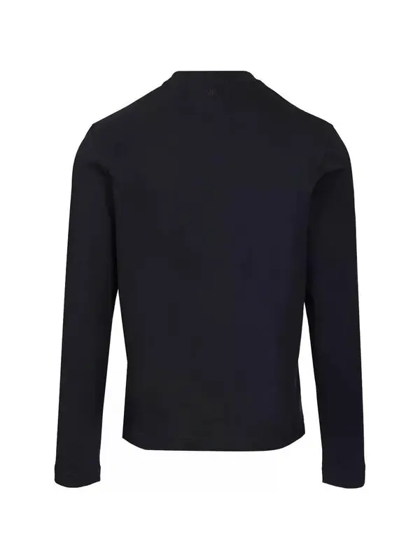 AMI Paris De Cœur Long-sleeve T-shirt - Blue