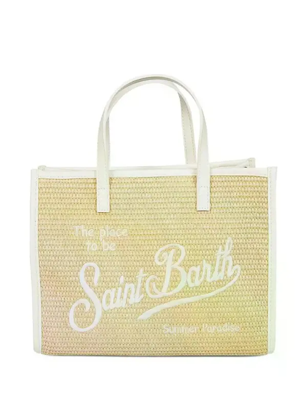 MC2 SAINT BARTH Logo Tote Bag - Neutrals