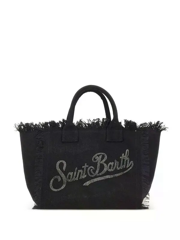 MC2 SAINT BARTH Embellished Tote Bag - Black