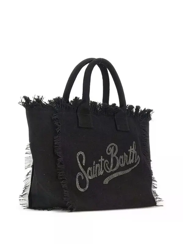 MC2 SAINT BARTH Embellished Tote Bag - Black