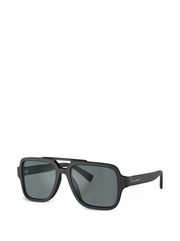 Dolce & Gabbana Double-bridge Square-frame Sunglasses