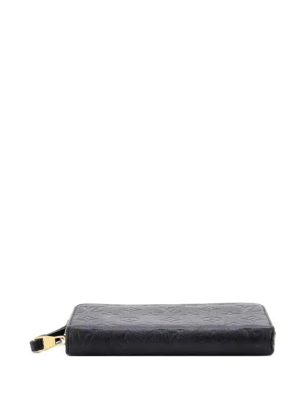 LOUIS VUITTON Zippy Wallet Monogram Empreinte Leather Small Wallets