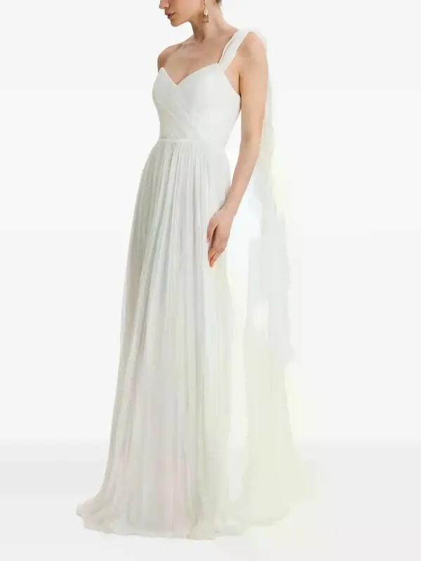 FRAMBOISE Vondra One-shoulder Maxi Dress