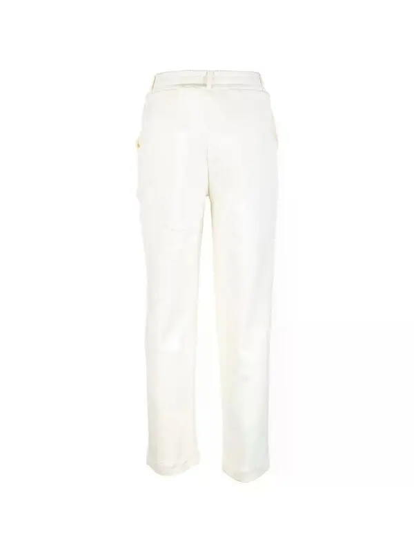 OWN Beige Jersey Elasticated Waistband Trousers
