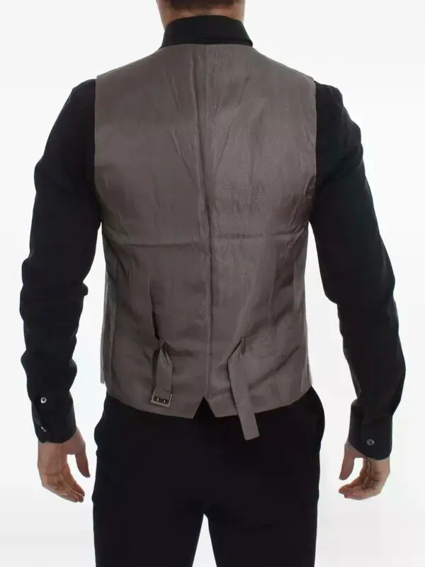 Dolce & Gabbana V-neck Button-up Vest