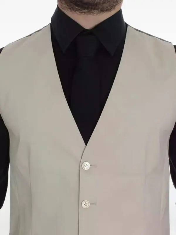 Dolce & Gabbana V-neck Button-up Vest