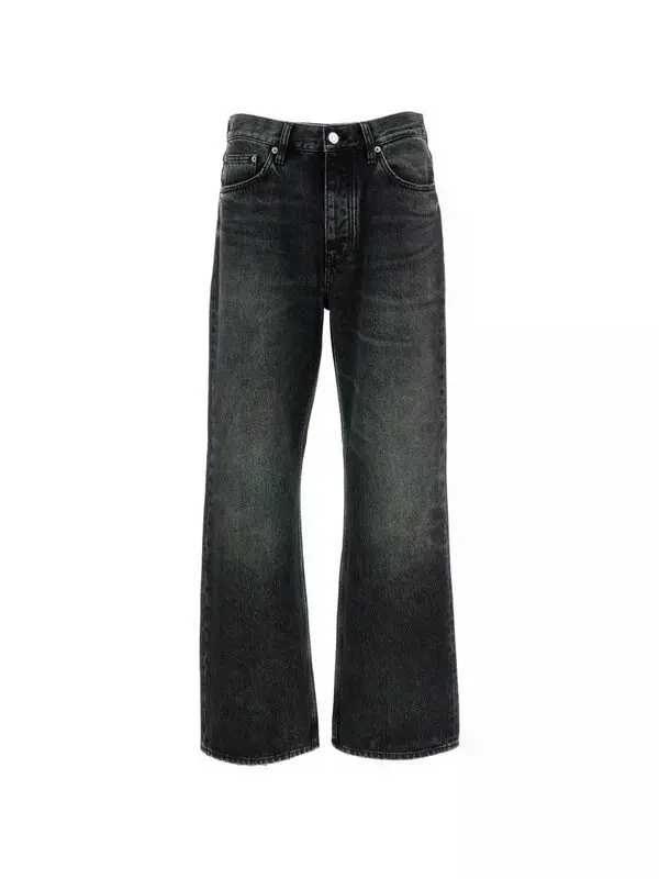 SUNFLOWER Kick-flare Raw-denim Jeans