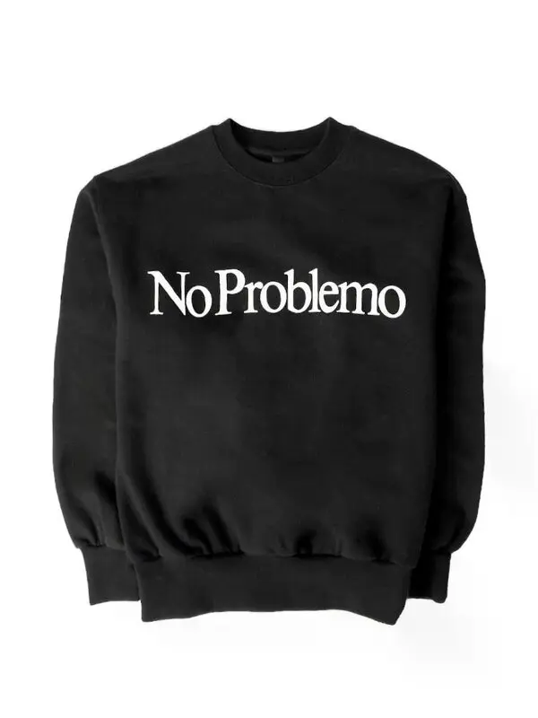 NO PROBLEMO Logo Print Sweatshirt