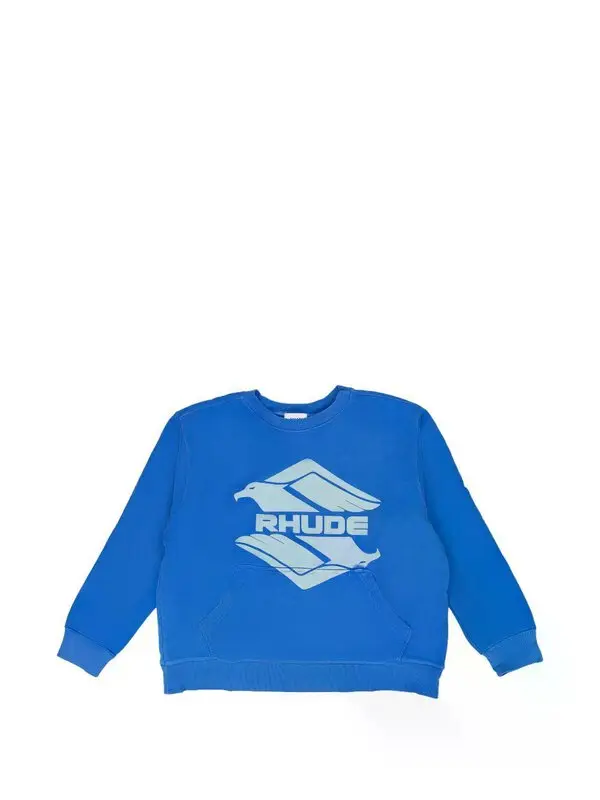 Rhude Logo Print Sweater